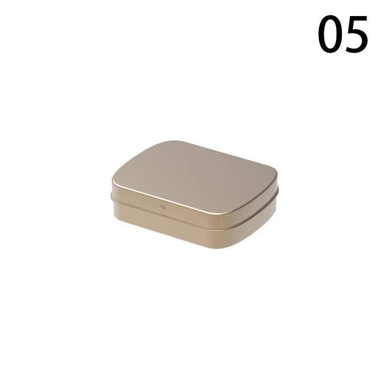 Collect Small Storage Metal Hinged Container Tin Box Container Kit ...