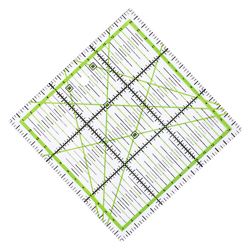 Sewing Ruler Double-color Ruler Patchwork Feet Tailor Yardstick DIY ...