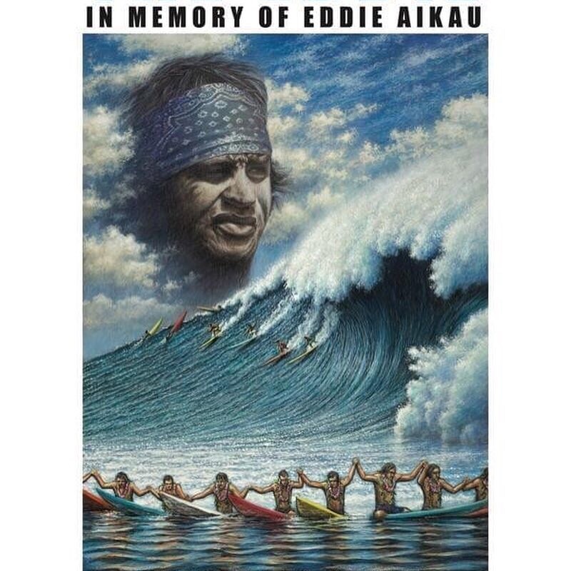 Купить Постер Eddie Aikau Eddie WOULD GO OFFICIAL CONTEST poster. в ...