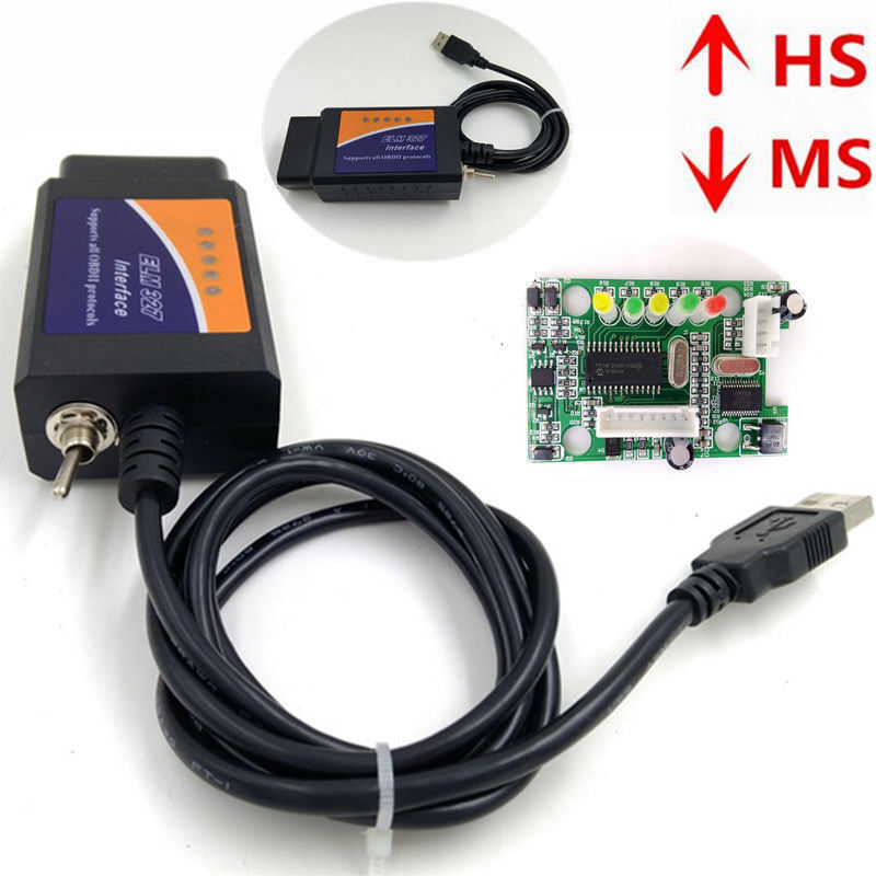 Modified USB HS/MS ELM327 Switch Elmconfig Focccus Forscan Modified USB HS/MS ELM327 Switch Elmconfig Focccus Forscan