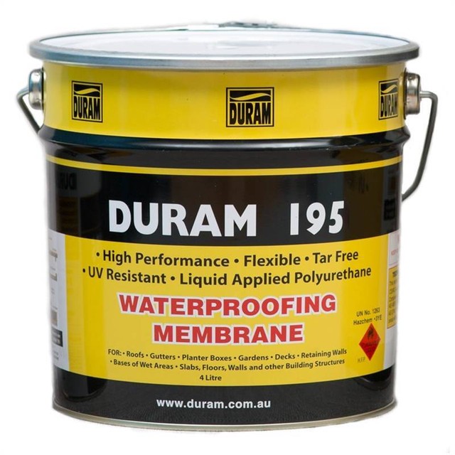 DURAM 195 POLYURETHANE WATERPROOFING MEMBRANE 15L | Building Materials ...