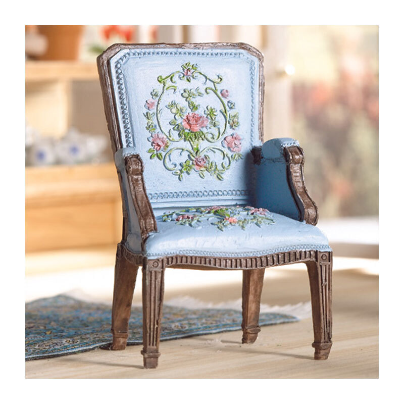 Dolls House 5744 Sessel George III blau 1:12 für PuppenhausのeBay公認海外通販 ...