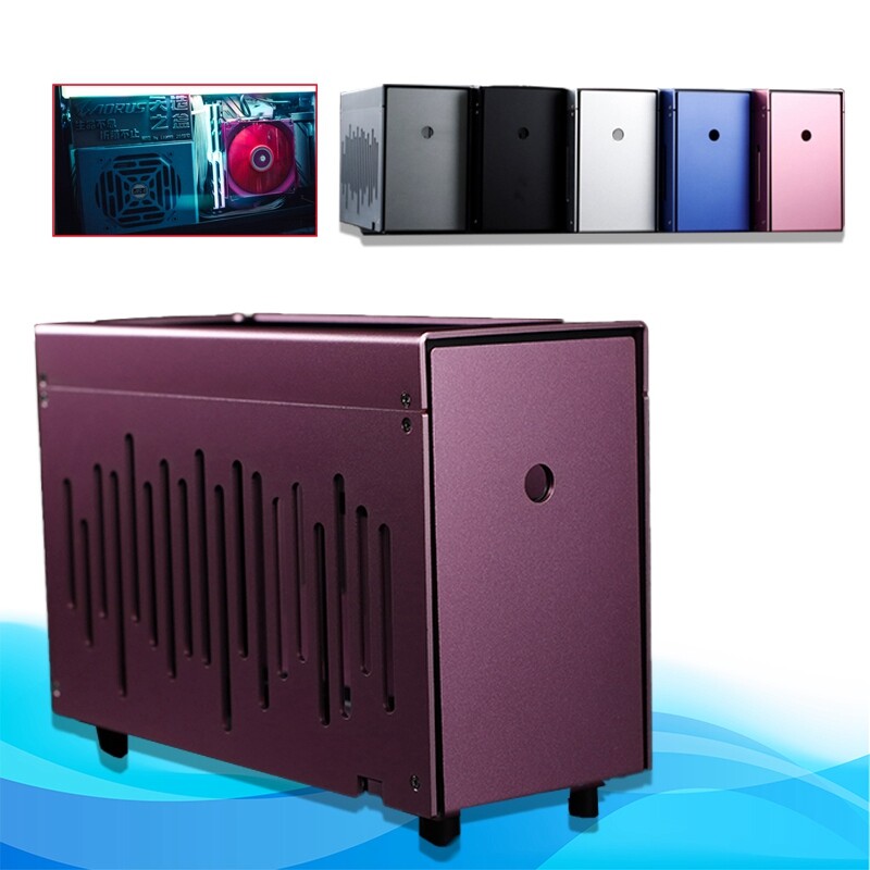 Купить Корпус Unbranded 2020 Sans Mini ITX S1 PC Case Aluminum SFX A4 ...