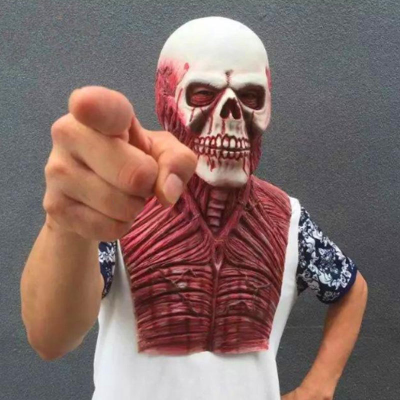 UPC 690105588000 - Evil Spirit Skull Mask Halloween Shock Horrible ...