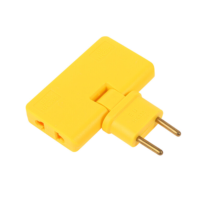 EU Power Plug Adapter Foldable Extension Travel Converter Electrical ...