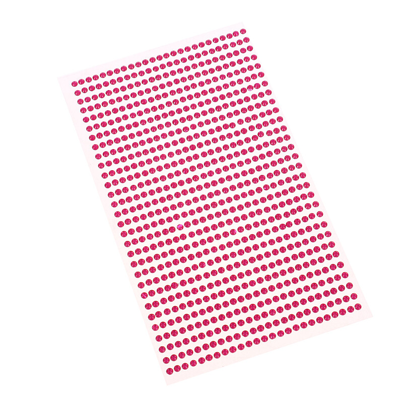 750pcs Diamond Crystal Rhinestone Sticker Self Adhesive Decal Acrylic ...