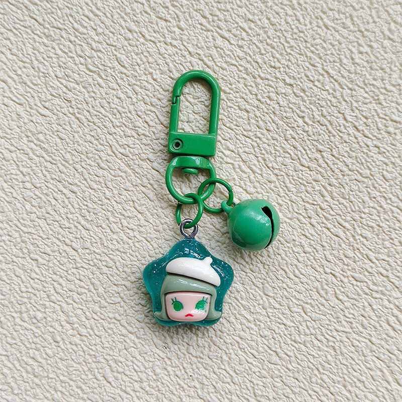 Cartoon Luminous Lucky Star Keychain Pendant Backpack Hanging ...