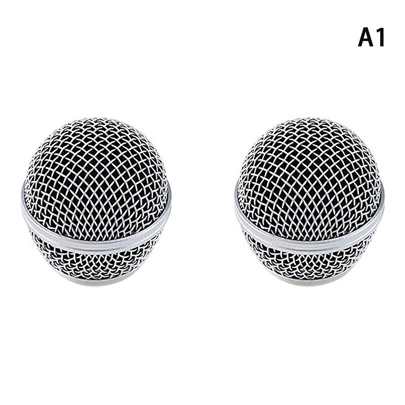 Replacement Metal Microphone Grille Wireless Microphone Head Part ...