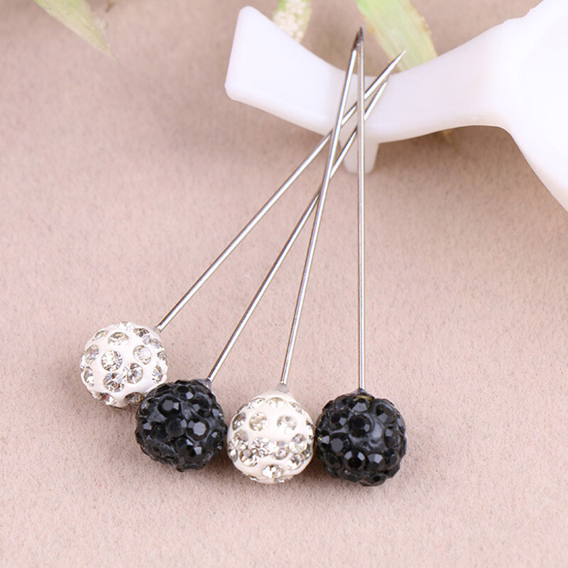 30PCS Islamic Hijab Head Scarf Pins Brooch Pin Abaya Muslim Shawl ...