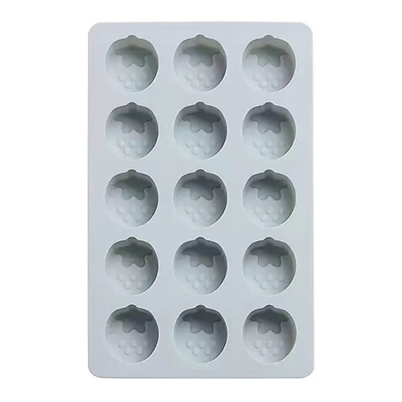 15Hole Silicone Ice Cube Mold Household Frozen Ice Grid, Square Ice ...