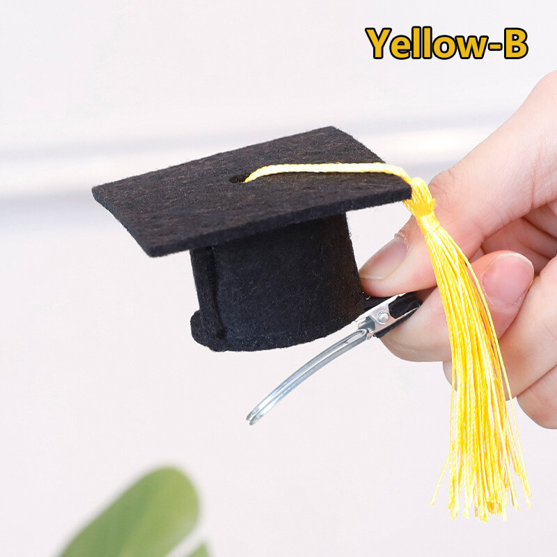Graduation Mini Doctor Cap Graduation Decoration Bachelor Cap Headband ...