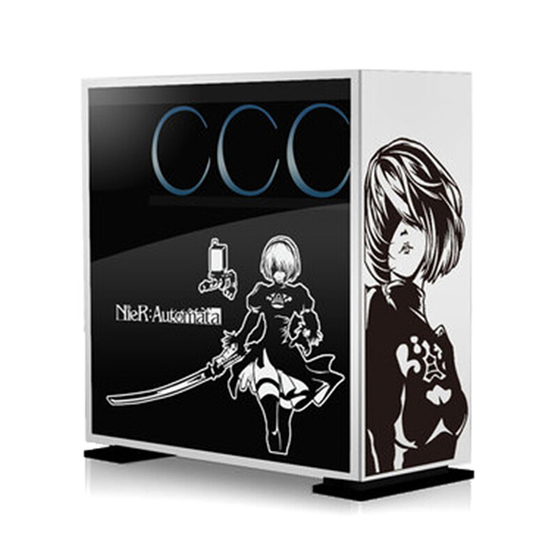 Anime Removable Waterproof Sticker ATX Gaming PC Case Stickers Computer ...
