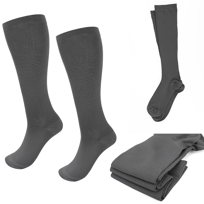 Flight Travel Socks Compression Anti Swelling Fatigue DVT Support ...