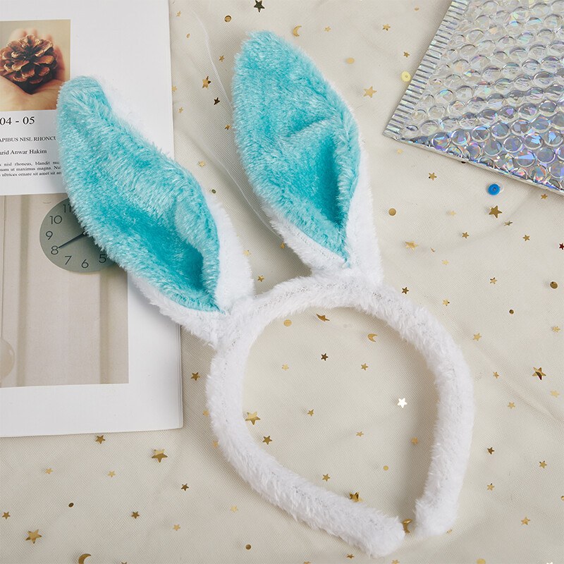 Cute Easter Bunny Ears Headwear Rabbit Ears Headband Rabbit Headwears ...