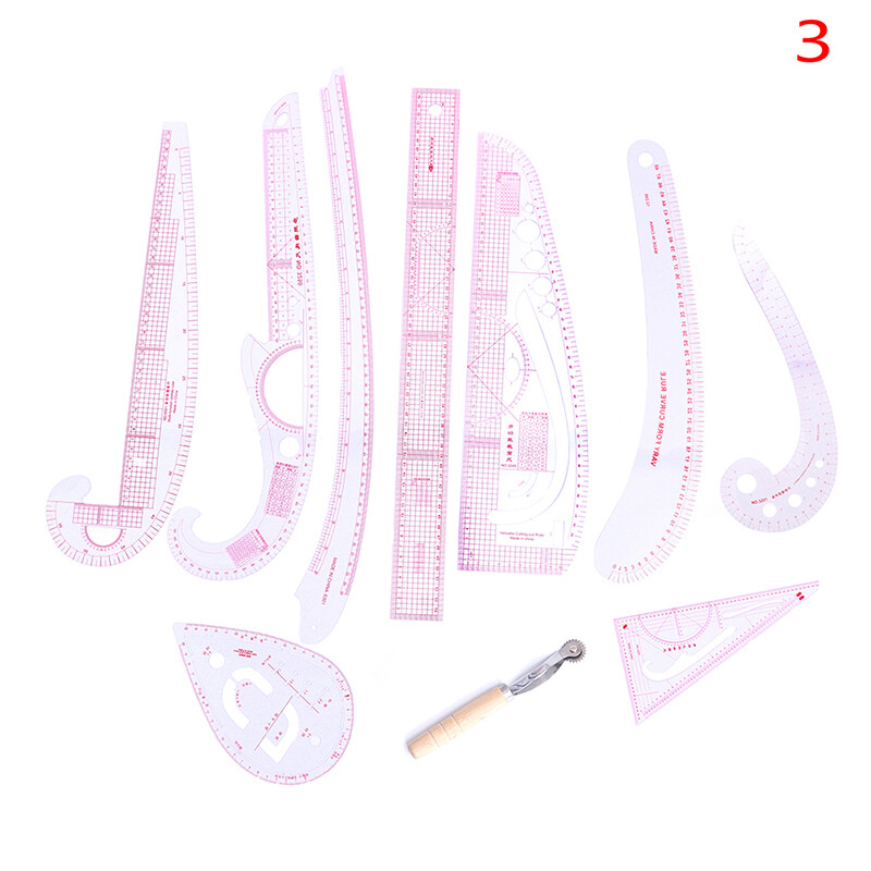 Curve Sewing Set Sewing Ruler Cutting Ruler Clothing Sample Metric ...