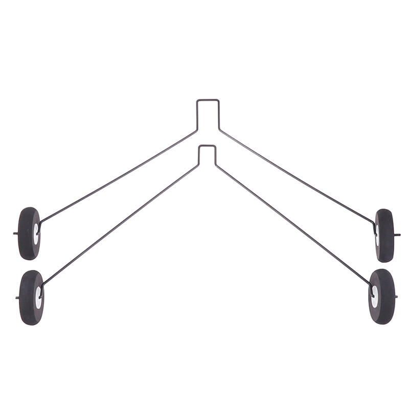 2mm Steel Wire Landing Gear RC Aircraft Fixed Wing Glider Model Wheel ...