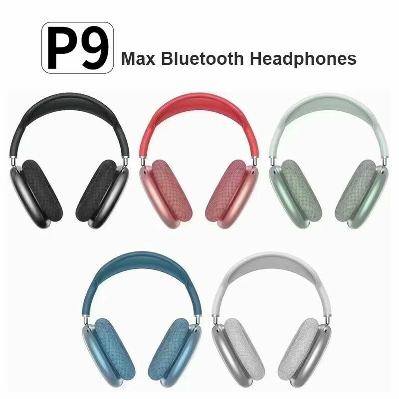 Cuffie P9 Max Bluetooth Wireless Subwoofer Con Microfono mar - DipaShop