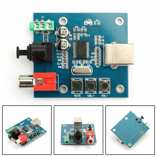 PCM2704 Audio DAC USB to S/PDIF Sound Card HIFI Decoder Board For ...