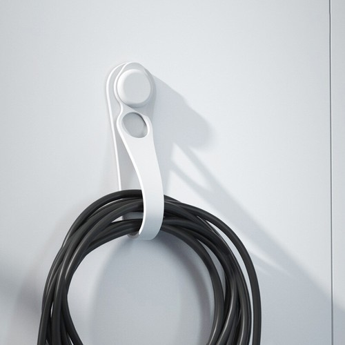 Wall-Mounted Power Cable Organizer For Kitchen Appliances Cord Organize ...