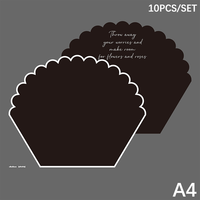 10pcs Petal Flower Wrapping Paper Valentine's Day Wedding Gift Packing ...