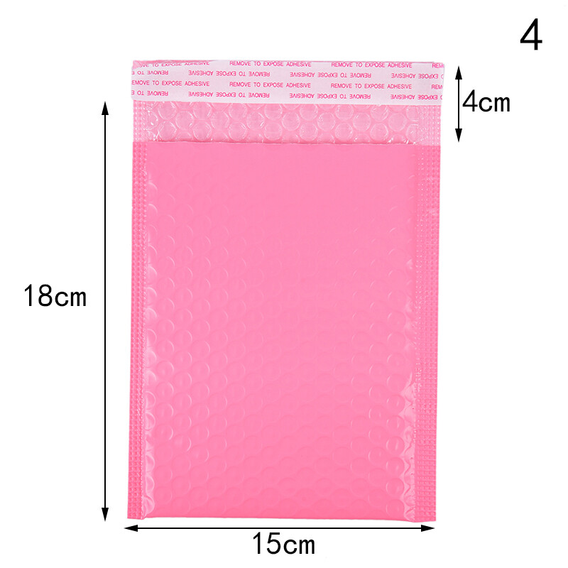 10x Pink Bubble Bag Mailer Plastic Padded Envelope Shipping Bag ...