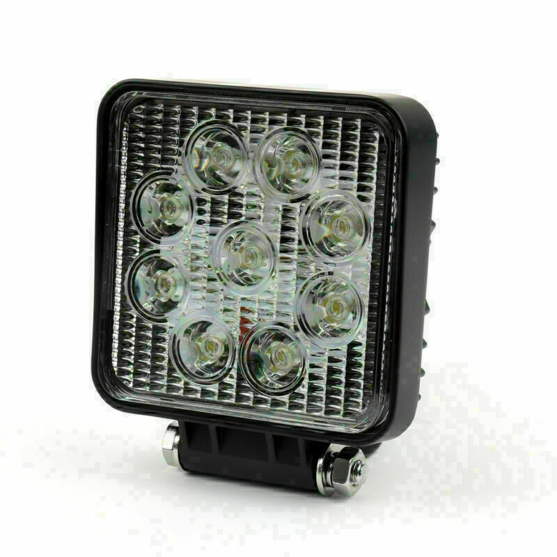 New 27W Flood BEAM LED Off Road Work Light Lamp 24V 12V SUV ATV Car ...