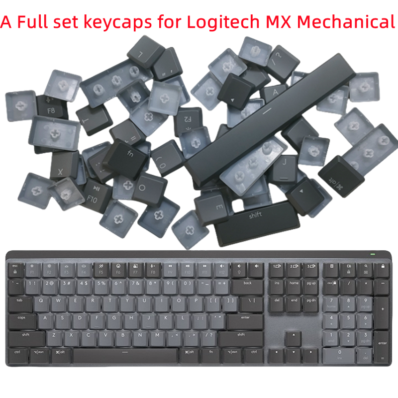 Купить Replacement Keycaps 110keys Graphite Logitech Mechanical ...