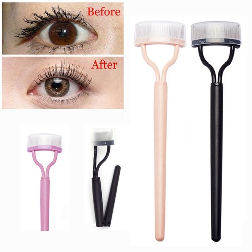 Foldable Eyelash Comb Lash Separator Mascara Lift Curl Brush Beauty Makeup Tool