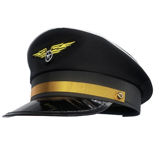 Cap Captain Hats Navy Party Costume Police Sailors Caps Captains Flight ...