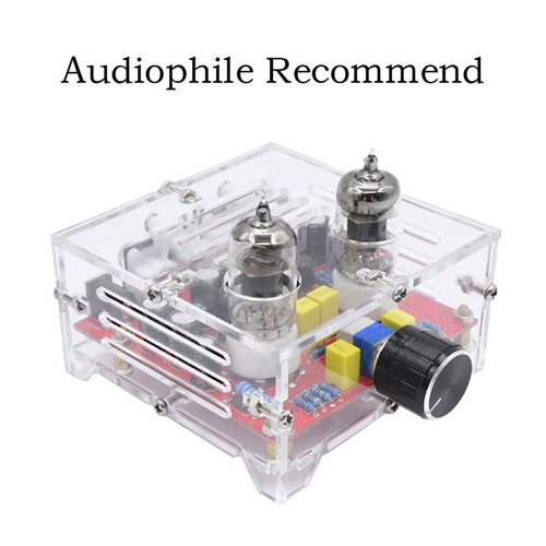 HiFi 6J1 Tube Preamplifier Amplifier Board Class A Pre Amp Crystal ...