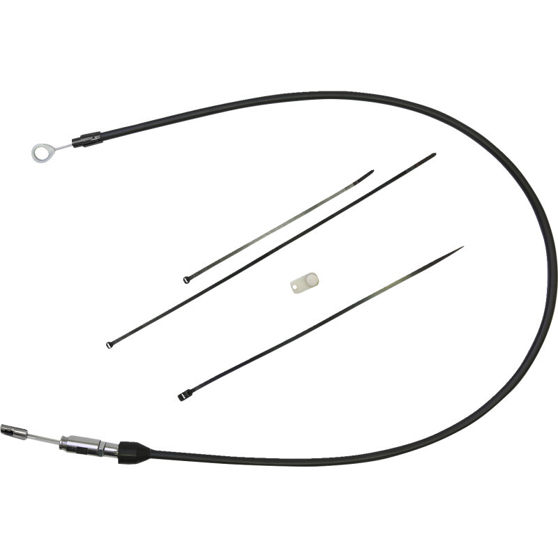Drag Specialties - 0652-2874 - Quick Connect Braided Upper Clutch Cable ...