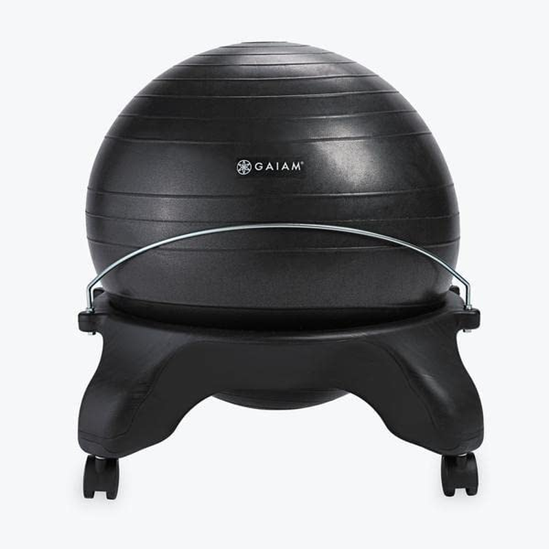 Exercise Stability | Gaiam Classic Backless Balance Ball Chair