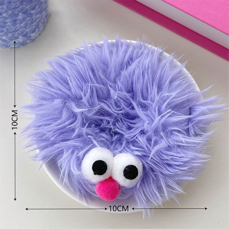 Hair Ties Plush Scrunchies Children Ugly Doll Rubber Hair Bands Holder ...