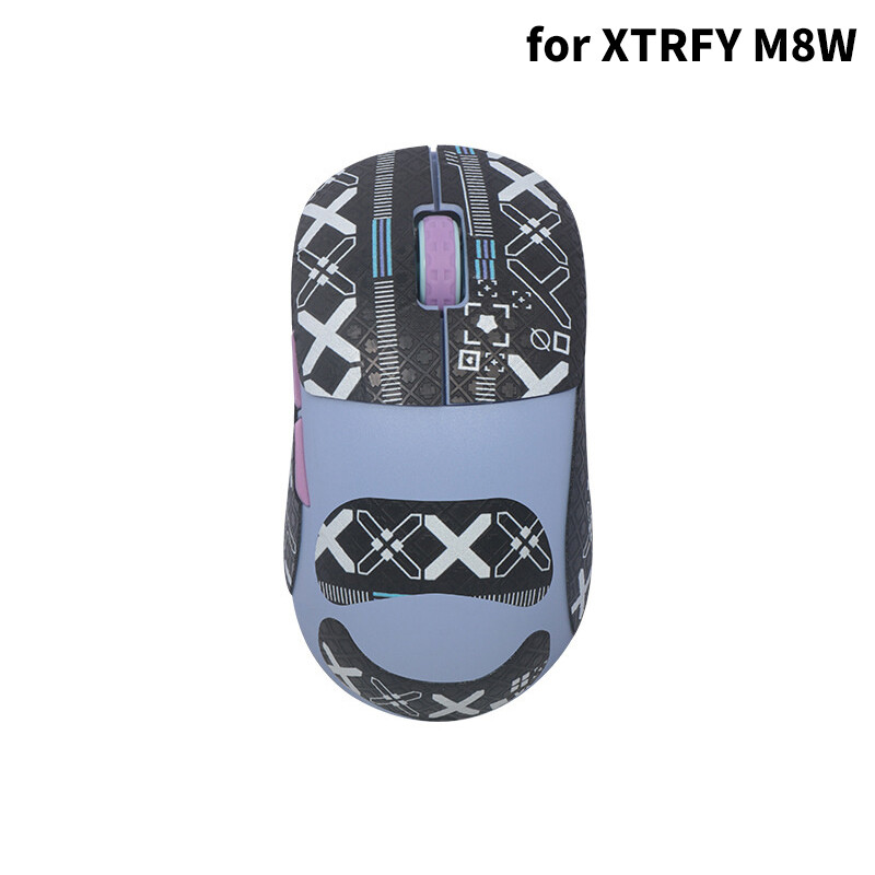 Mouse Sticker For Xtrfy M8W Mouse Grip Tape Skate Handmade Non Slip Lizard Sk ZJ | eBay