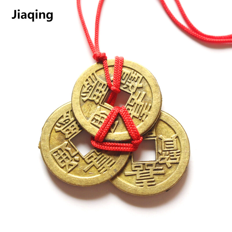 Chinese Style Feng Shui Coins Charms Wealth Lucky Emperor Money Vintage ...