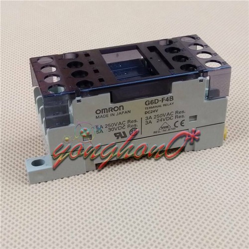 Купить Терминальный блок аксессуары G6d F4b 1pc New Omron G6d F4b Dc24v