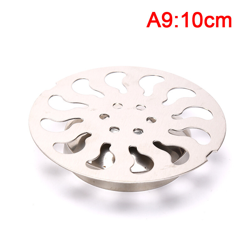 1pc Stainless steel floor drain cover overflow Round Anti-clogging ...