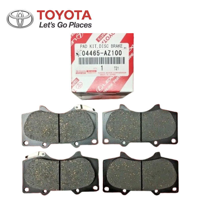 OEM Toyota Tundra Sequoia Tacoma 4runner Front Brake Pad Set 04465 ...