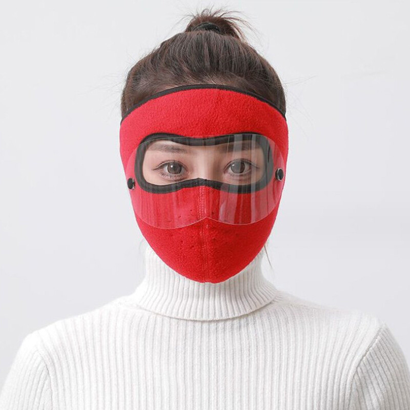 Windproof Face Warm Mask Winter Cap Ski Breathable Masks Face Shield ...