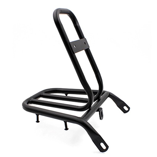 Motorcycle Moped Bike Backrest Rear Shelf Luggage Rack