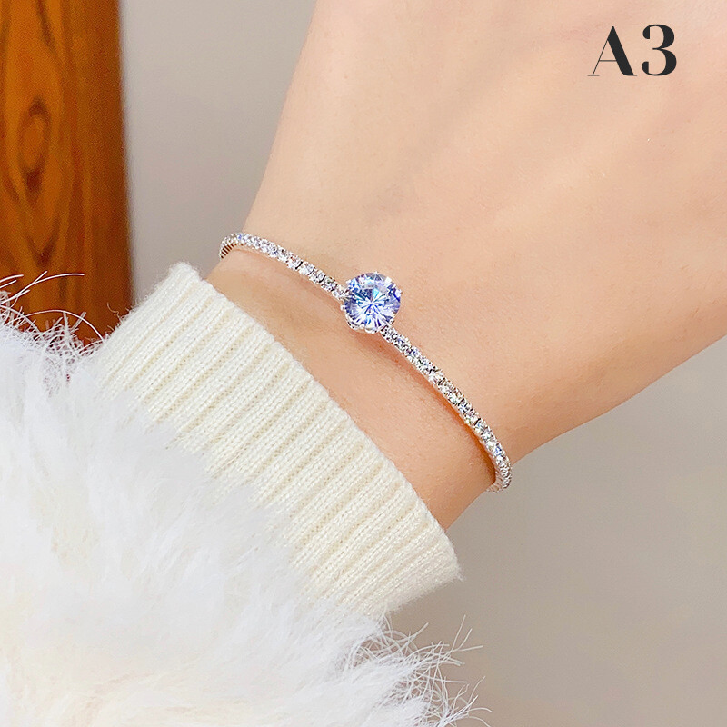 Elegant Crystal Imitation Pearl Bracelet Multilayer Stretchable Pearl