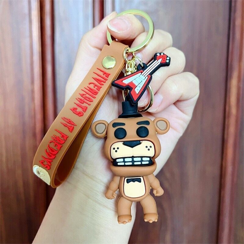 Gifts | Fnaf Five Nights At Freddy's Funko Keychain Freddy Foxy Xmas ...