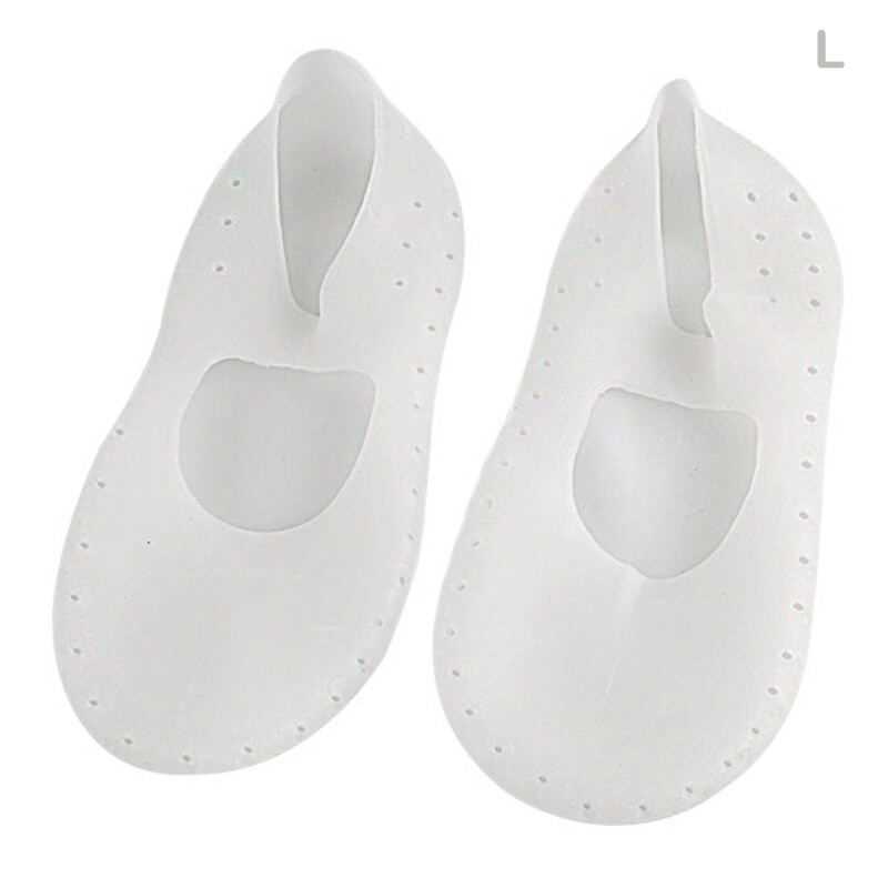 1pairs Spa Silicone Sock Moisturizing Gel Foot Covers Preventing Foot ...