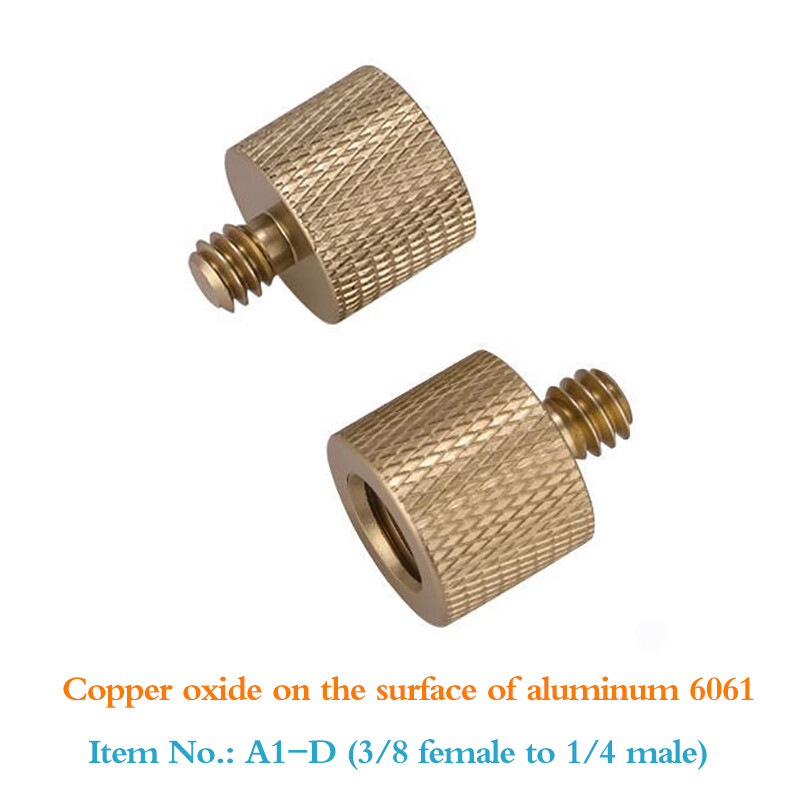1/4 to 3/8 Inch Conversion Screw Camera Dual Nuts Tripod Mount Screw ...