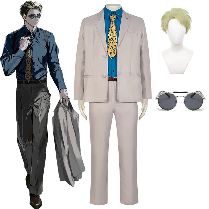 Anime Jujutsu Kaisen Cosplay Nanami Kento Cosplay Costume