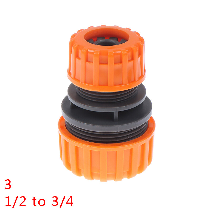 Garden Watering Hose Quick Connector 1/2" 3/4'' 1 Hose Coupling Joint ...
