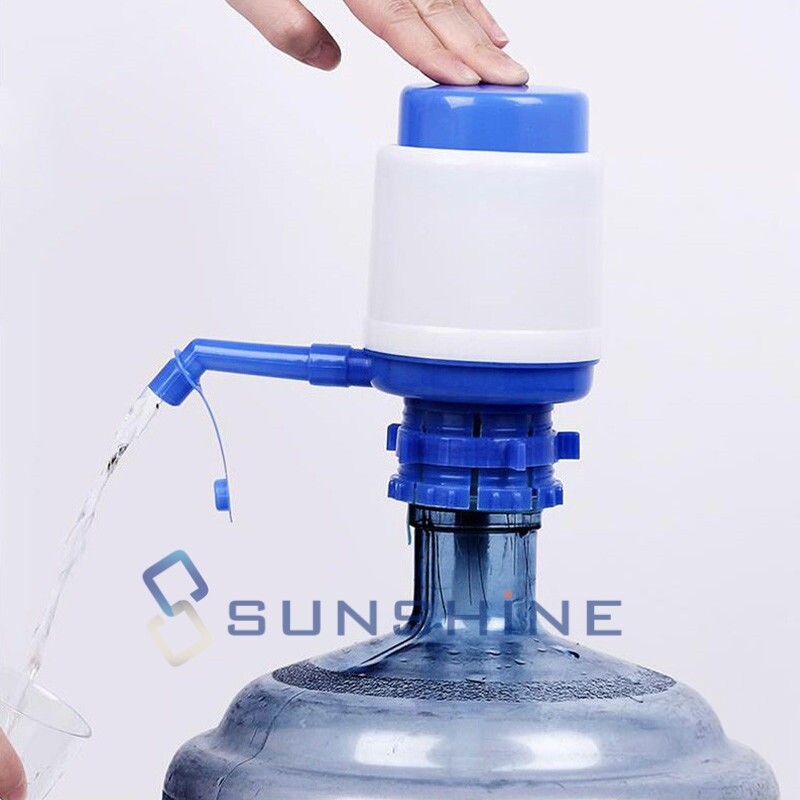 5 & 6 Gallon Hand Pump for Water Bottle Jug Manual Drinking Tap Spigot ...