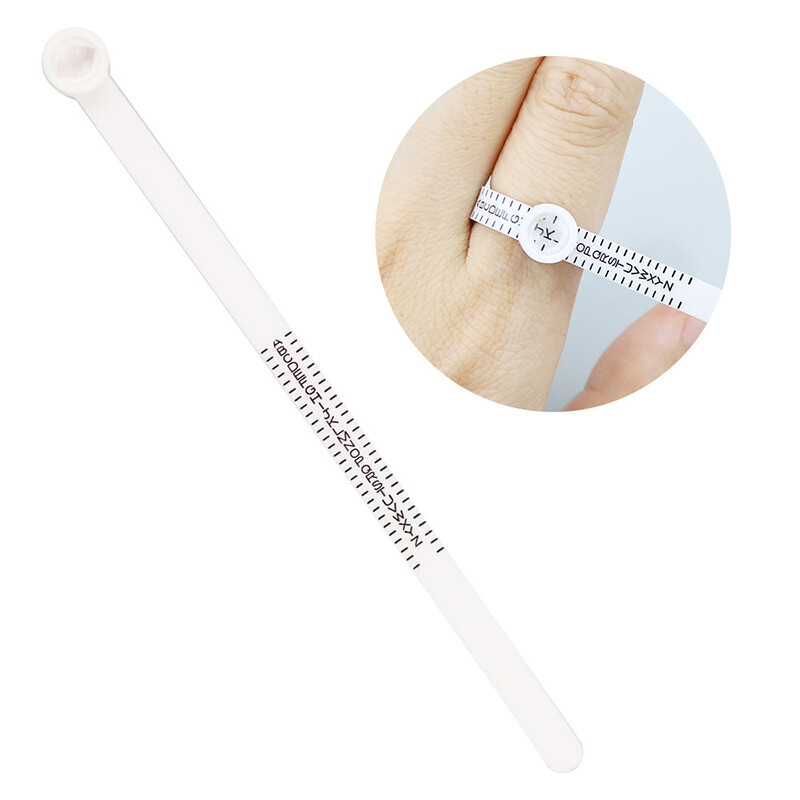Ring Ruler Measurer Finger Coil Ring Sizing Tool UK Size US Size ...