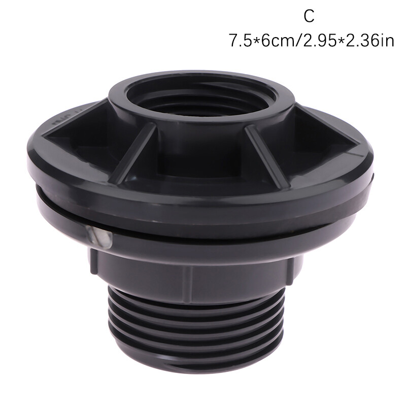 PVC Double Female Thread Water Tank Joints Garden Tank Irrigation ...