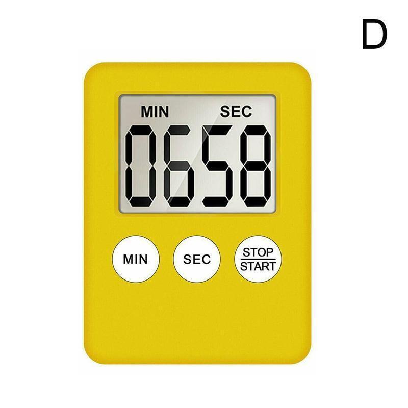Large LCD Digital Kitchen Cooking Timer Count Down Alarm Small Timers ...